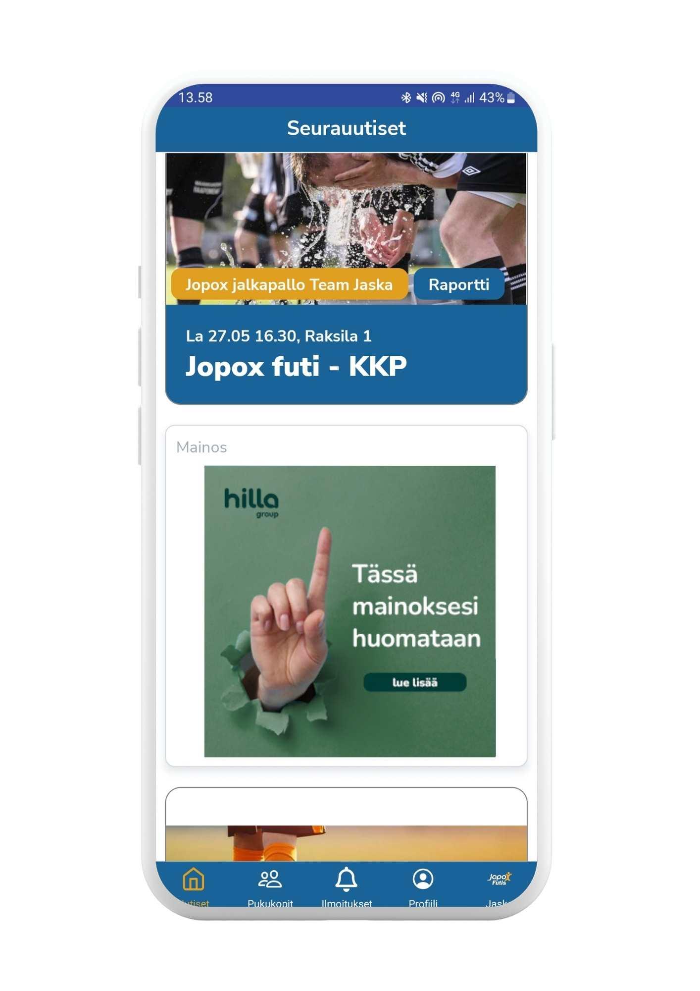 Jopox | Hilla Mainostajalle